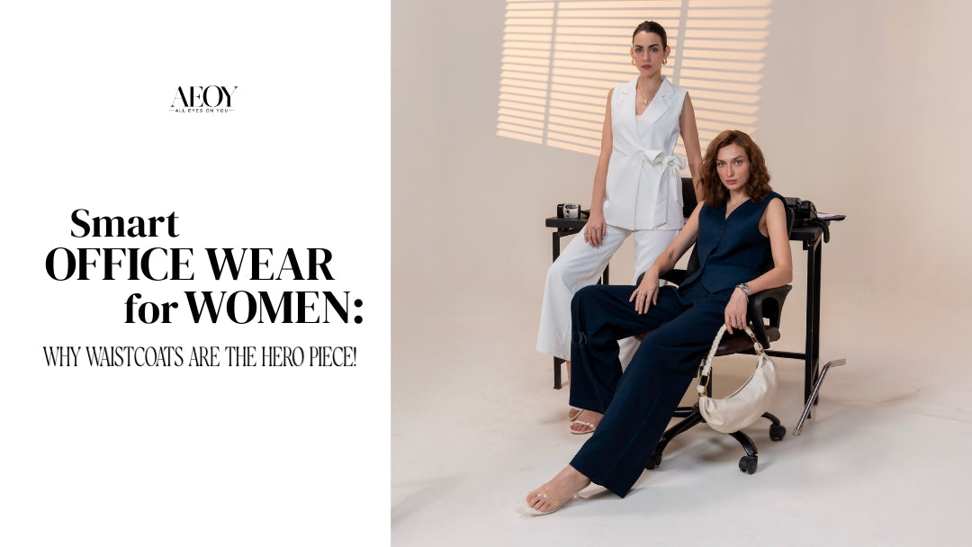 Smart Office Wear for Women: Why Waistcoats Are the Hero Piece – All ...